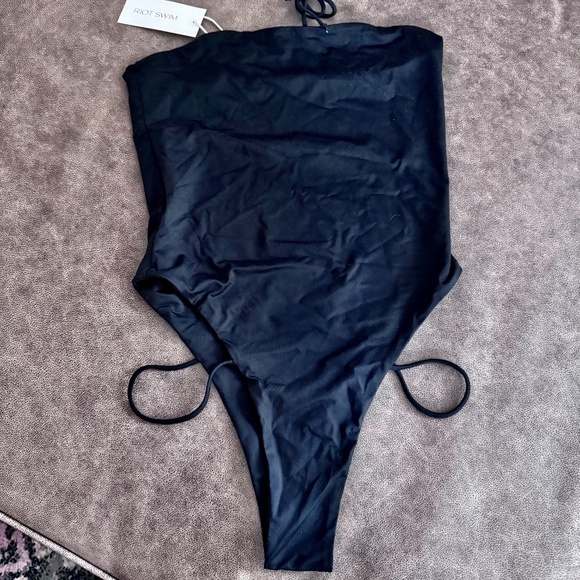Riot Swim | Swim | Riot Swim Luna One Piece Bathing Suit In Black ...